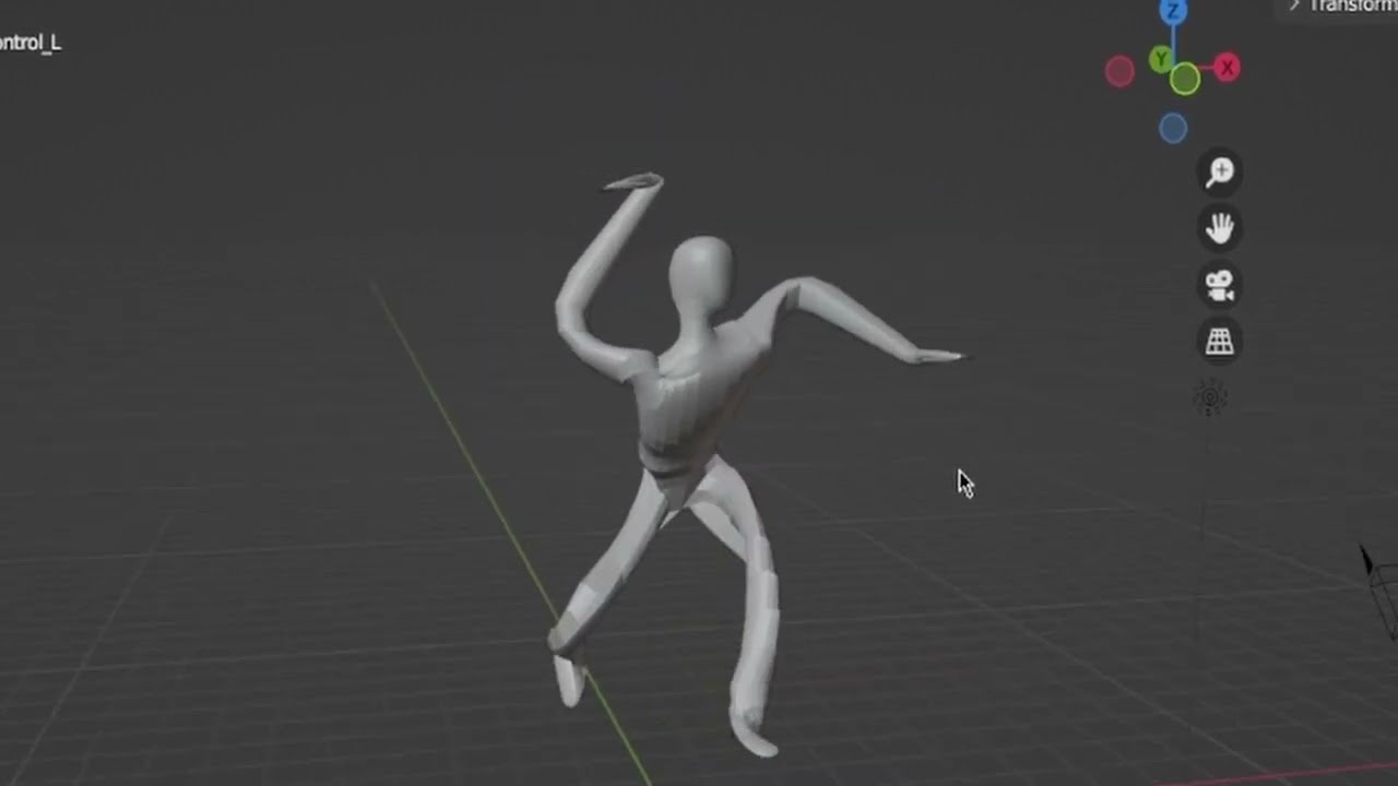 My First Rigging With Blender Youtube