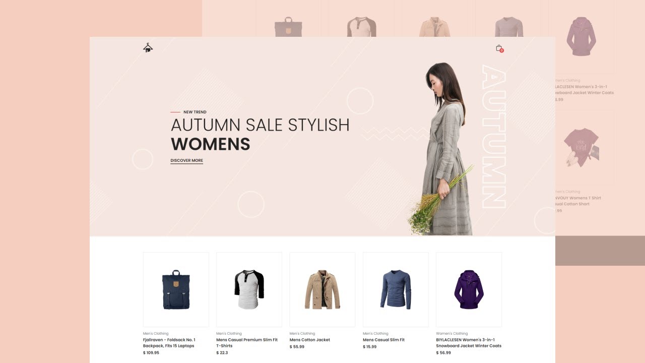 Build An Ecommerce Website With React Js And Tailwind Css Fake Store