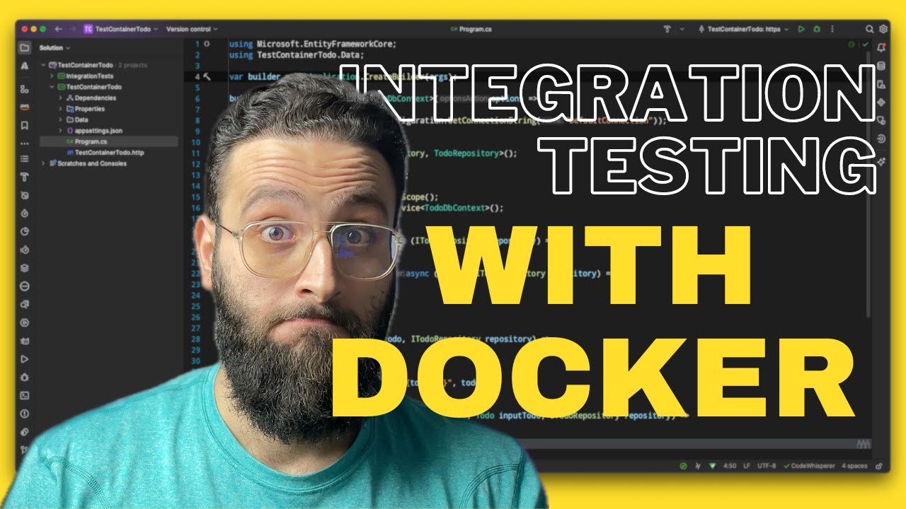 Running Integration Tests With Docker In Net Using Testcontainers