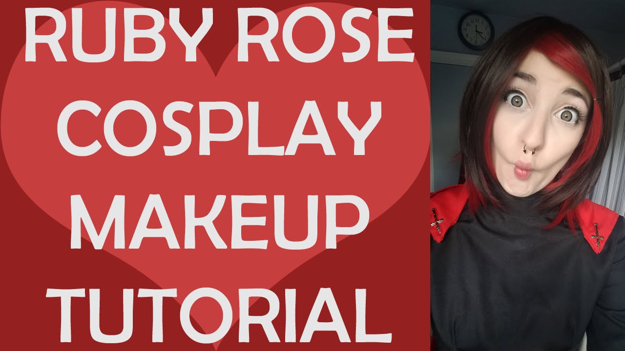 Ruby Rose Rwby Makeup Tutorial Infoupdate Org
