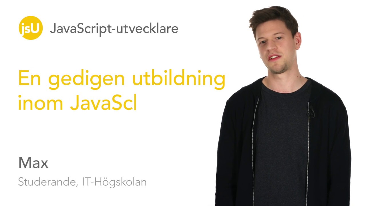 Javascript Utvecklare Youtube