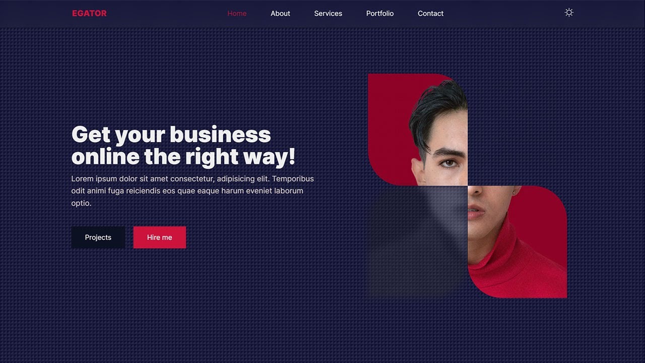 Build Deploy A Complete Next Js Responsive Personal Portfolio Website
