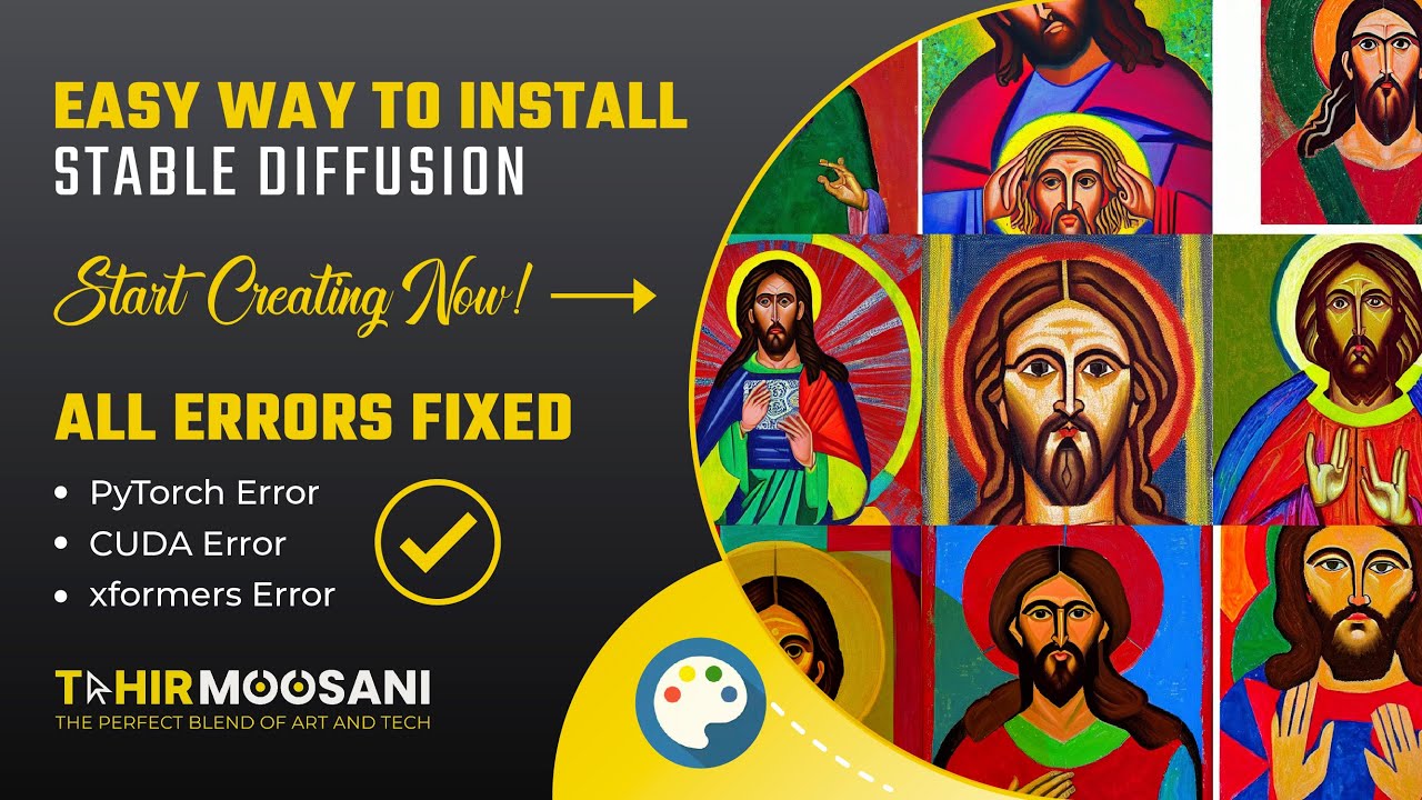 Fast Easy Way To Install The Latest Stable Diffusion All Errors