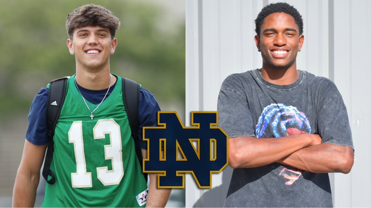 Exclusive Spring Game Highlights Of Notre Dame Qb Commit Noah Grubbs