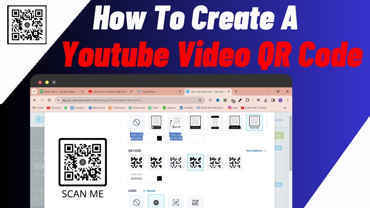 How To Create Qr Code For Video Complete Guide Youtube