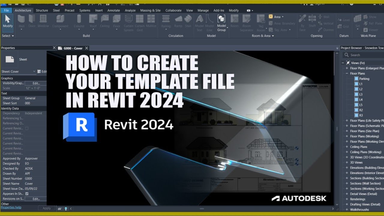 How To Create Your Template File In Autodesk Revit Complete Youtube