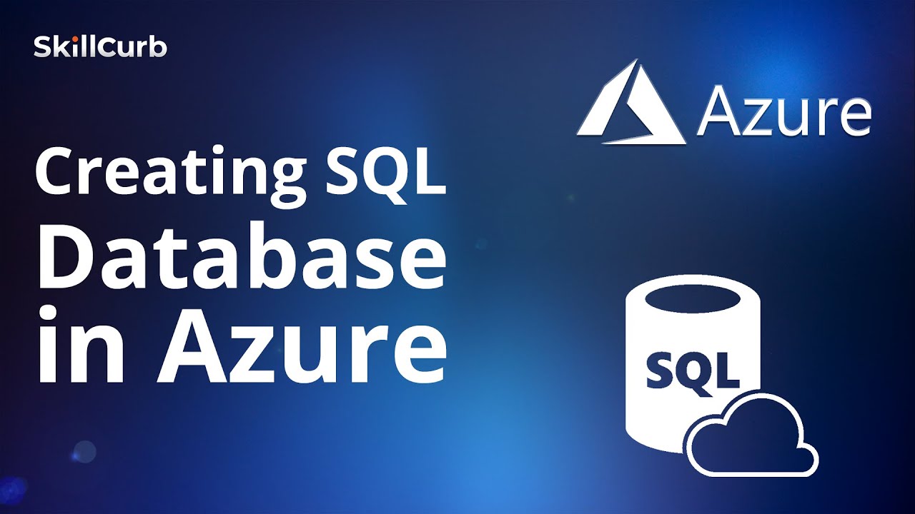 Creating Sql Database In Azure Cloud Youtube