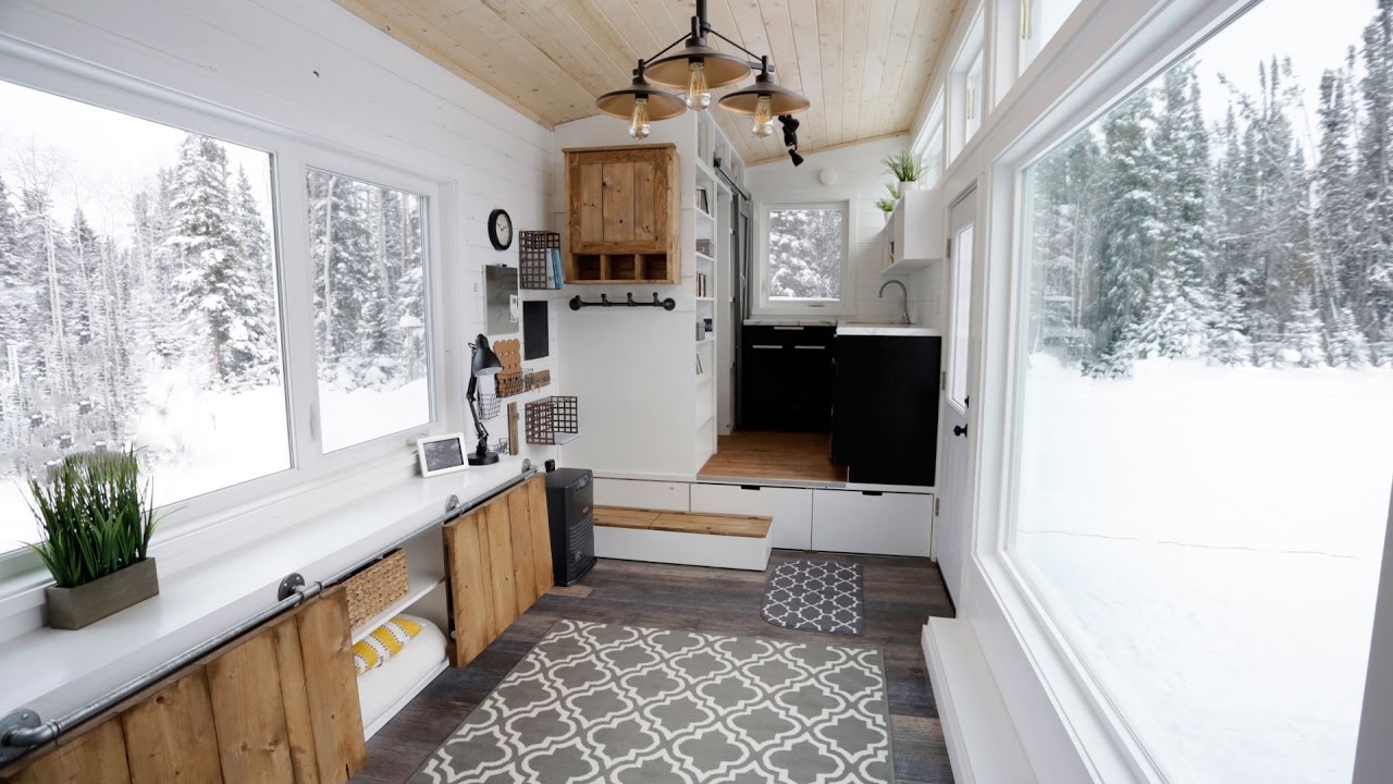 Open Floor Plan Tiny House Floor Roma