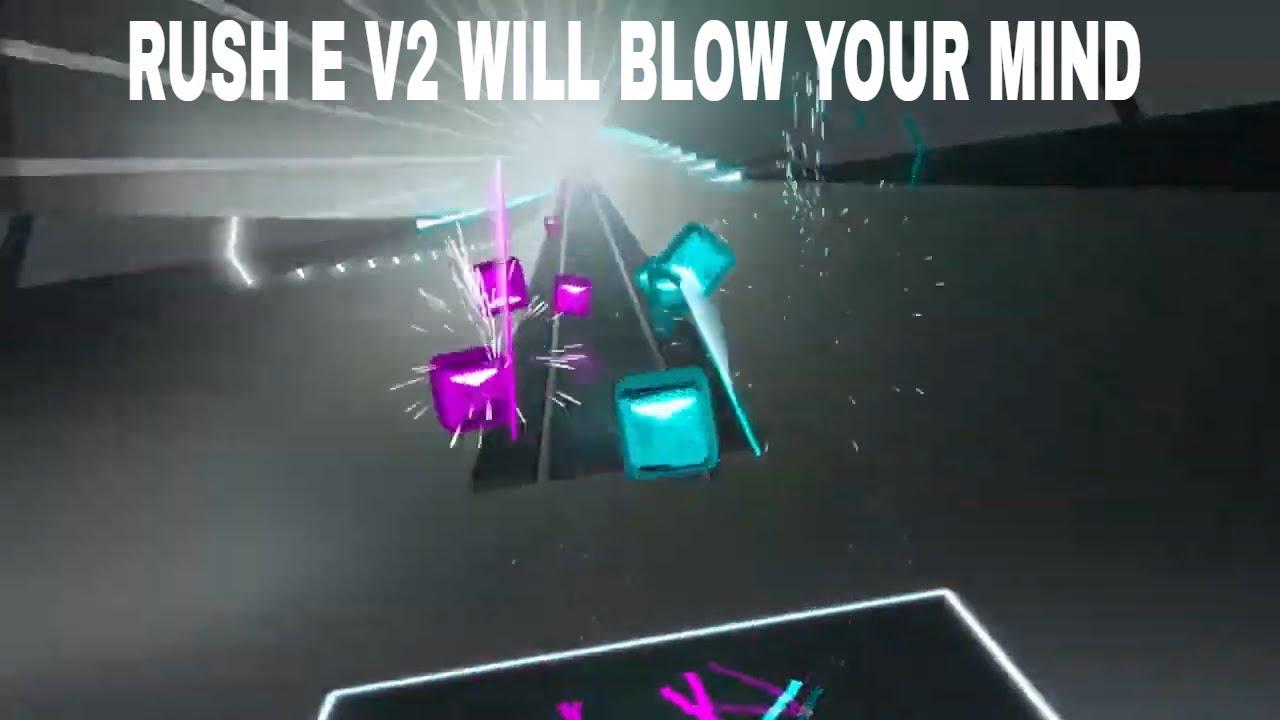 Attempting Rush E Again In Beat Saber Youtube