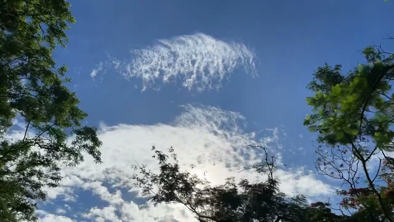 Beauty Of Time Lapse Slow Moving Clouds Timelapse Free Nature