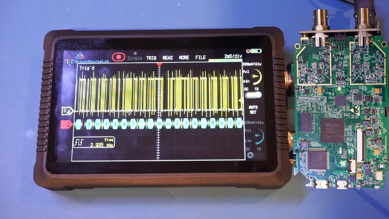 Dreamsourcelab Dstouch Ds4t1012 150 Mhz Oscilloscope Review Teardown