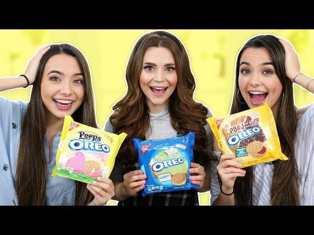 Oreo Challenge Part Two W The Merrell Twins Videos For Kids