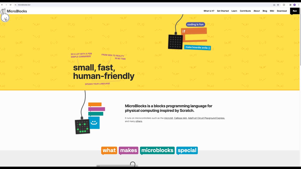 Microblocks Training Setup Youtube