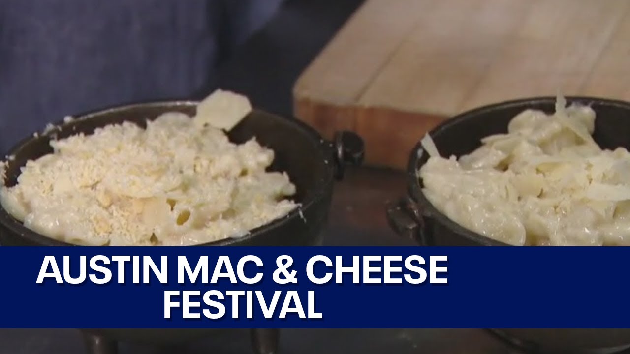 Austin Mac Cheese Festival Fox 7 Austin Youtube