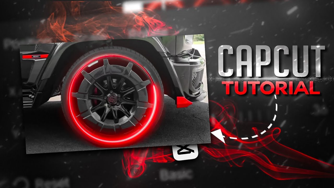 Capcut Tutorial Neon Circle Car Edit Tutorial Youtube