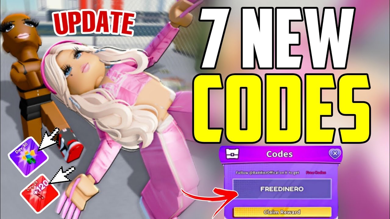 ôüá åupdate ôüícodesôüá åbaddies Roblox Codes 2025 Baddies Codes 2025 Youtube
