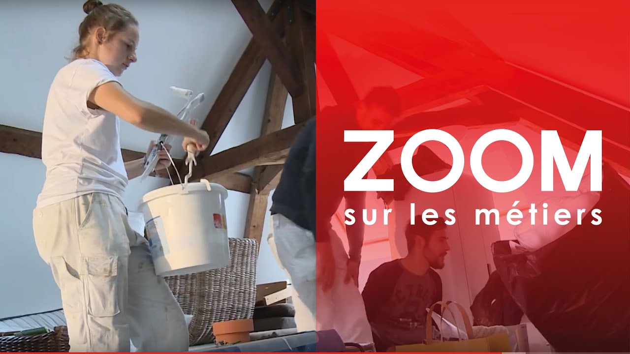 Peintre Zoom Sur Les Métiers Youtube