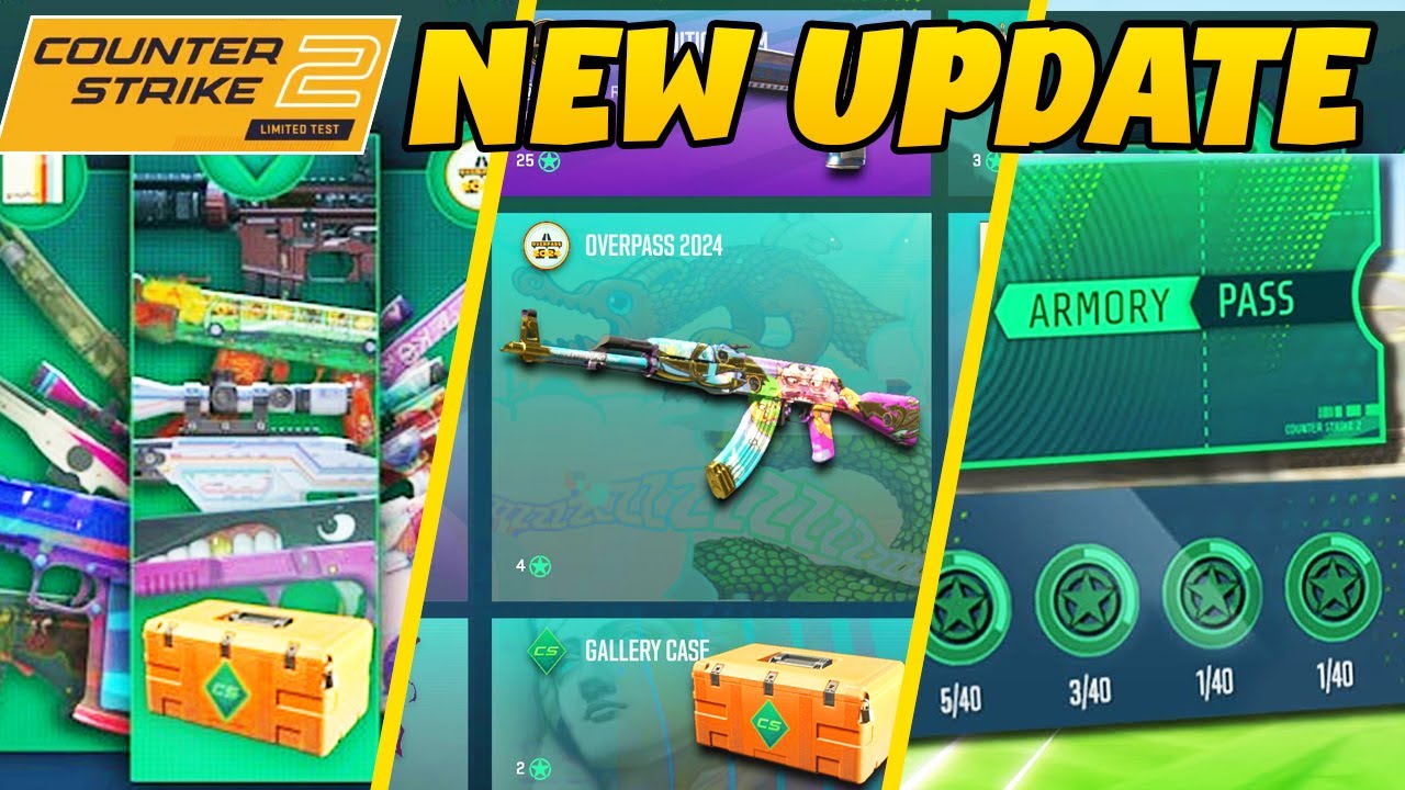 New Cs2 Update Changes Everything Cs2 Armory Pass 100 New Skins
