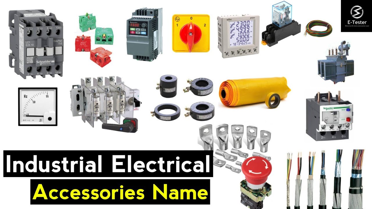 Industrial Electrical Accessories Electrical Materials Etester