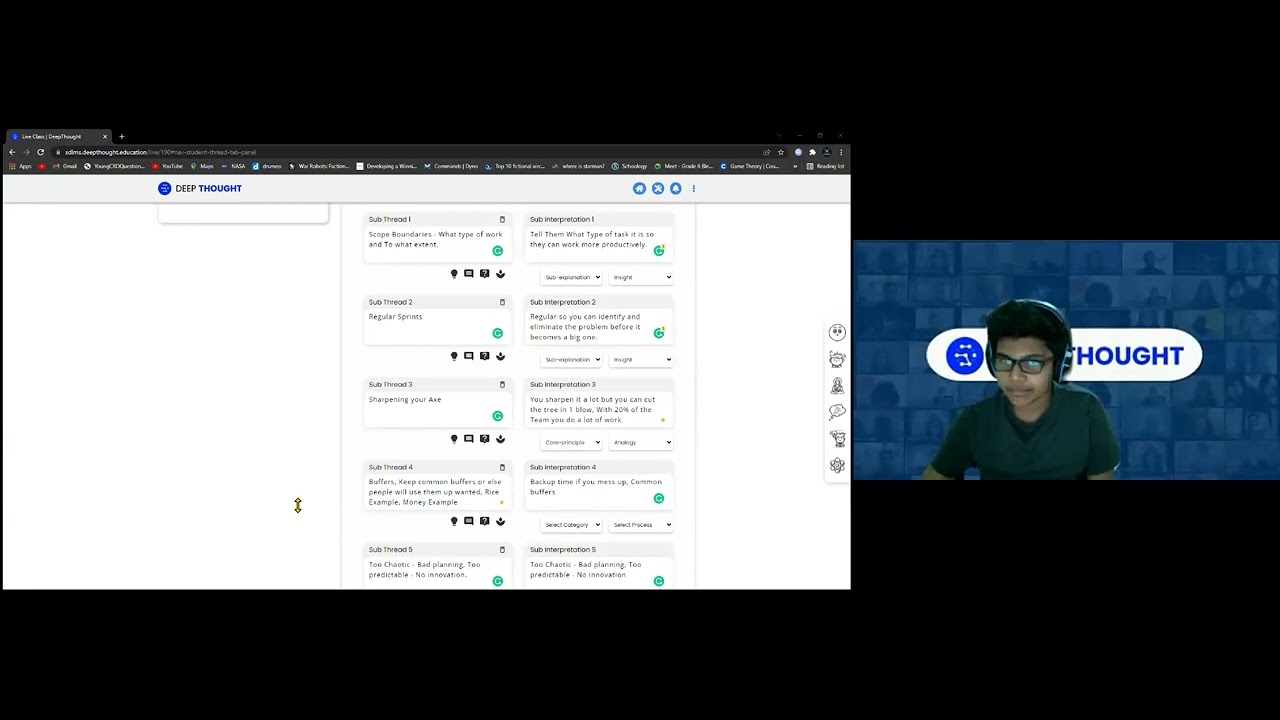 Deepthought Thread Builder Youtube