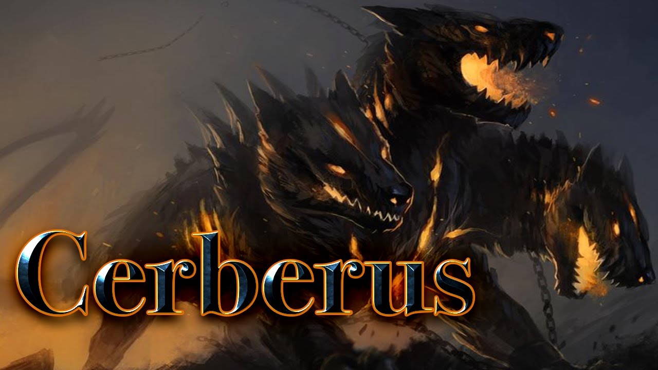 Greek Mythology Cerberus Three Headed Dog