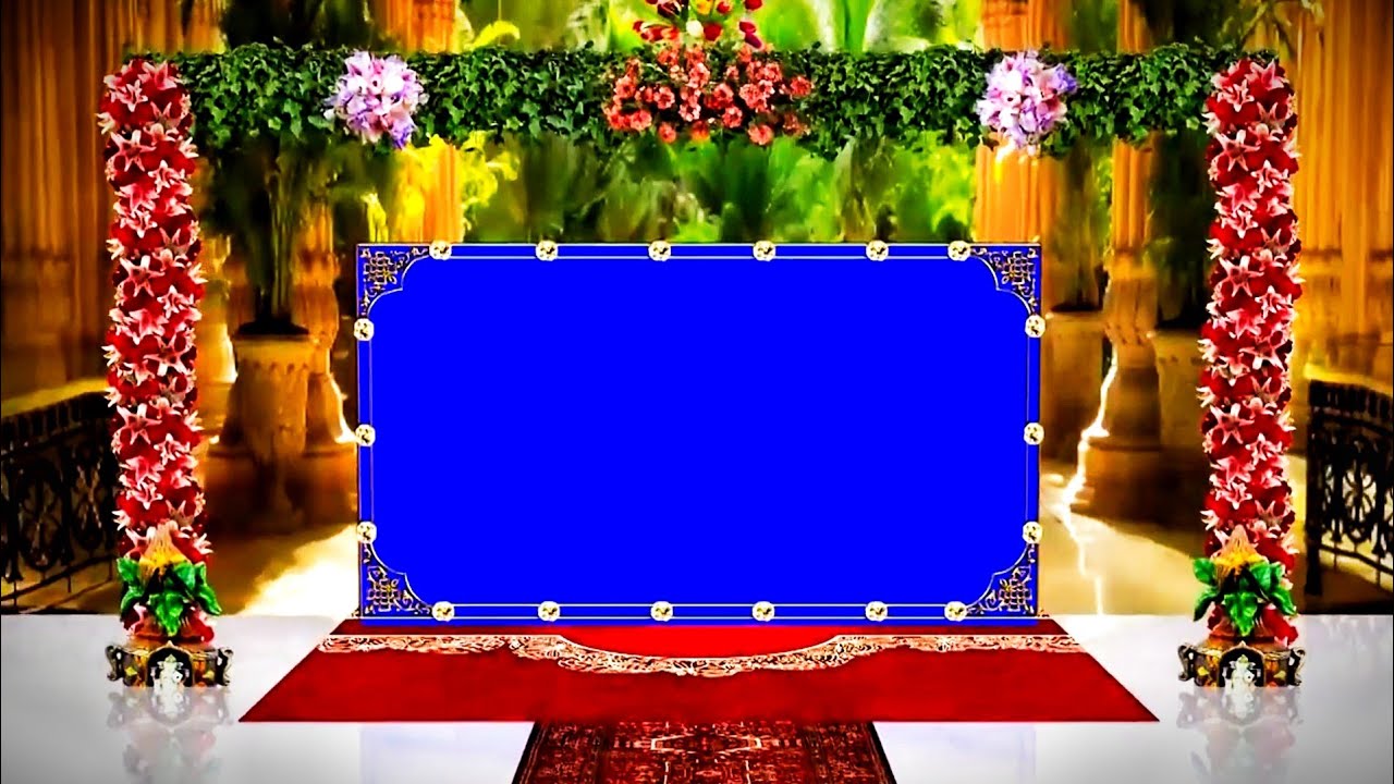 New 3d Wedding Green Screen Effect Vfx Full Hd Wedding Background Video