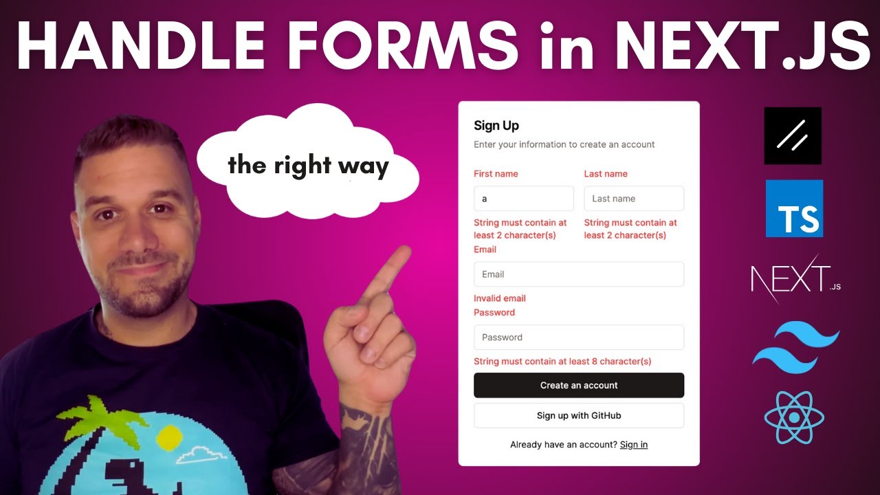 Next Js Forms With Shadcn Ui Are So Easy Youtube