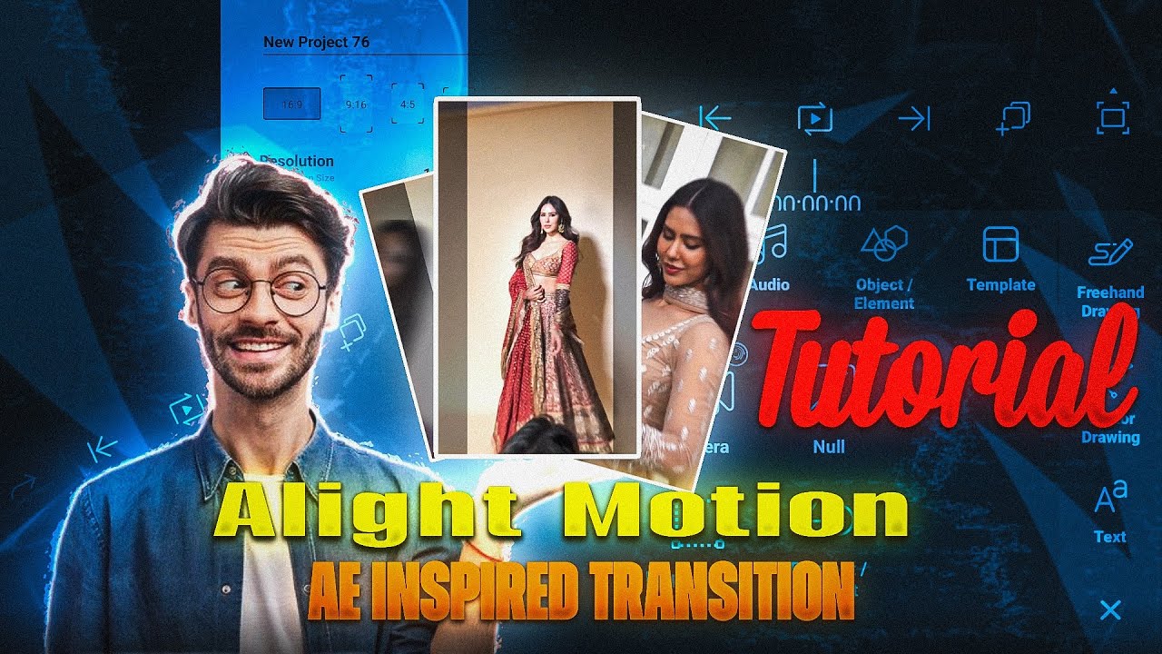 Ae Inspired Alight Motion Transition Tutorial Alight Motion Basic