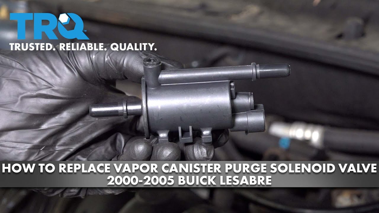 How To Replace Vapor Canister Purge Solenoid Valve 2000 2005 Buick