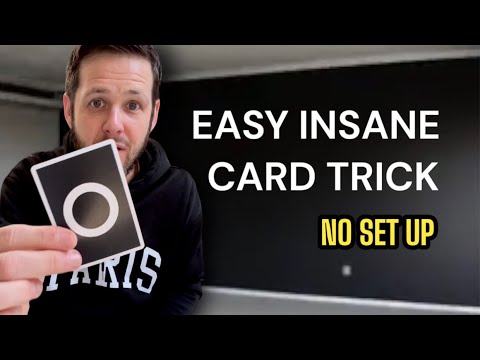 Easy Insane Card Trick Tutorial Youtube