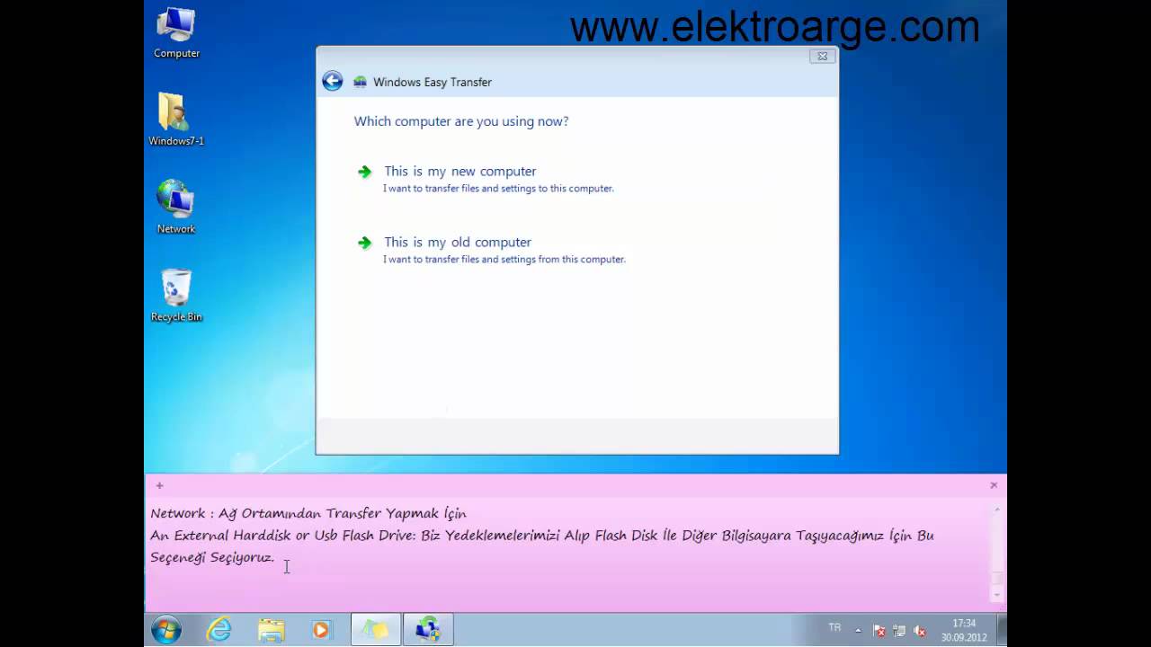 Windows Easy Transfer Youtube