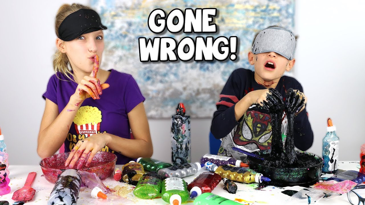 Blindfolded Slime Prank Challenge Gone Wrong Youtube