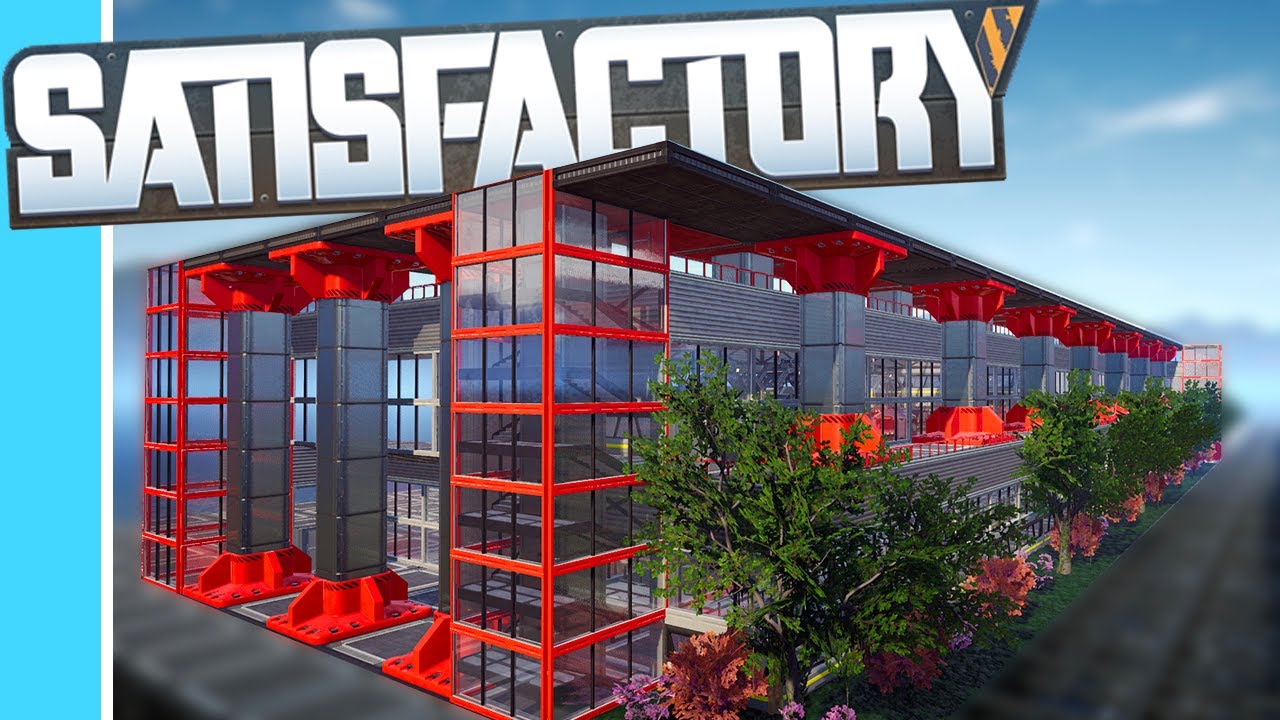 New Iron Manufacturing Building Design Satisfactory Update 3 Creative