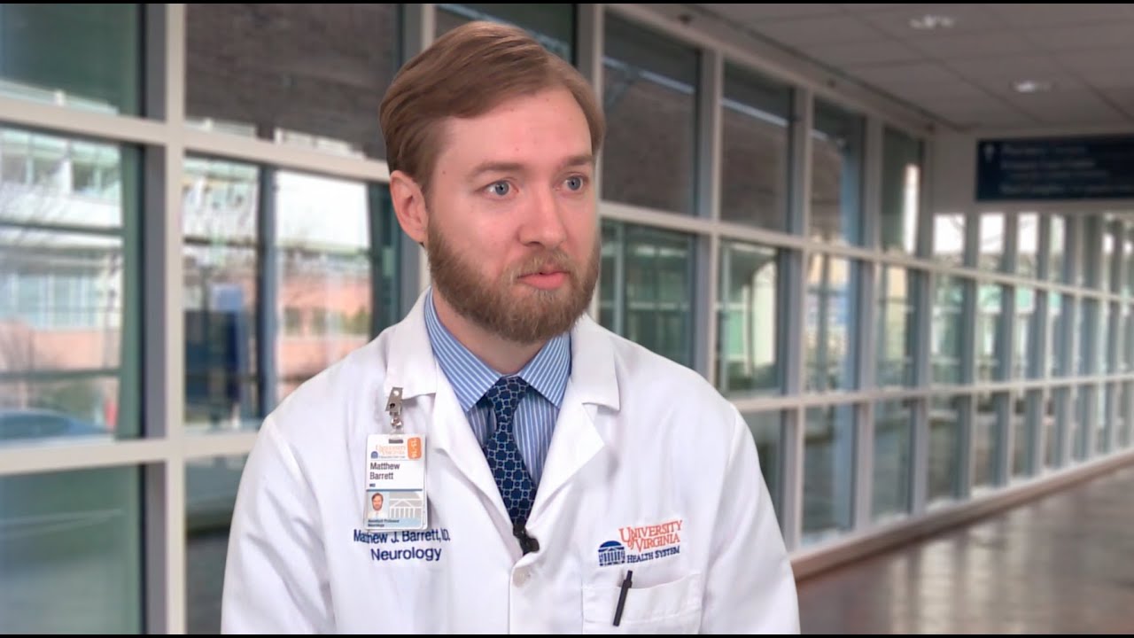 Meet Uva Neurologist Dr Matthew Barrett Youtube