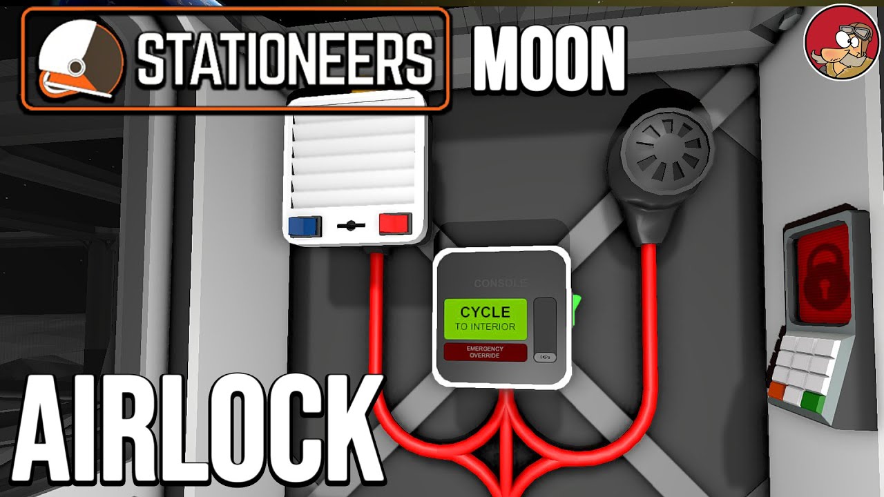 Building An Airlock Stationeers Moon 2023 Youtube