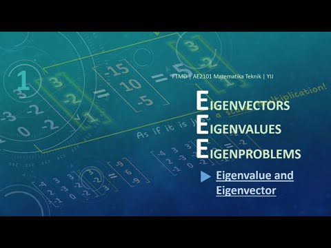 Definition And Concepts Eigenvalue Eigenvector Eigenproblem Youtube
