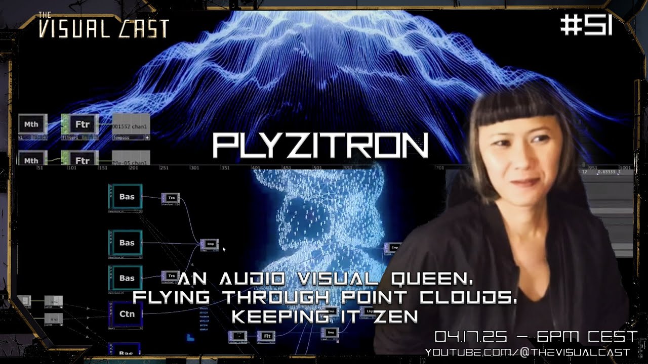 Vc Ep51 Plyzitron An Audio Visual Queen Flying Through Point
