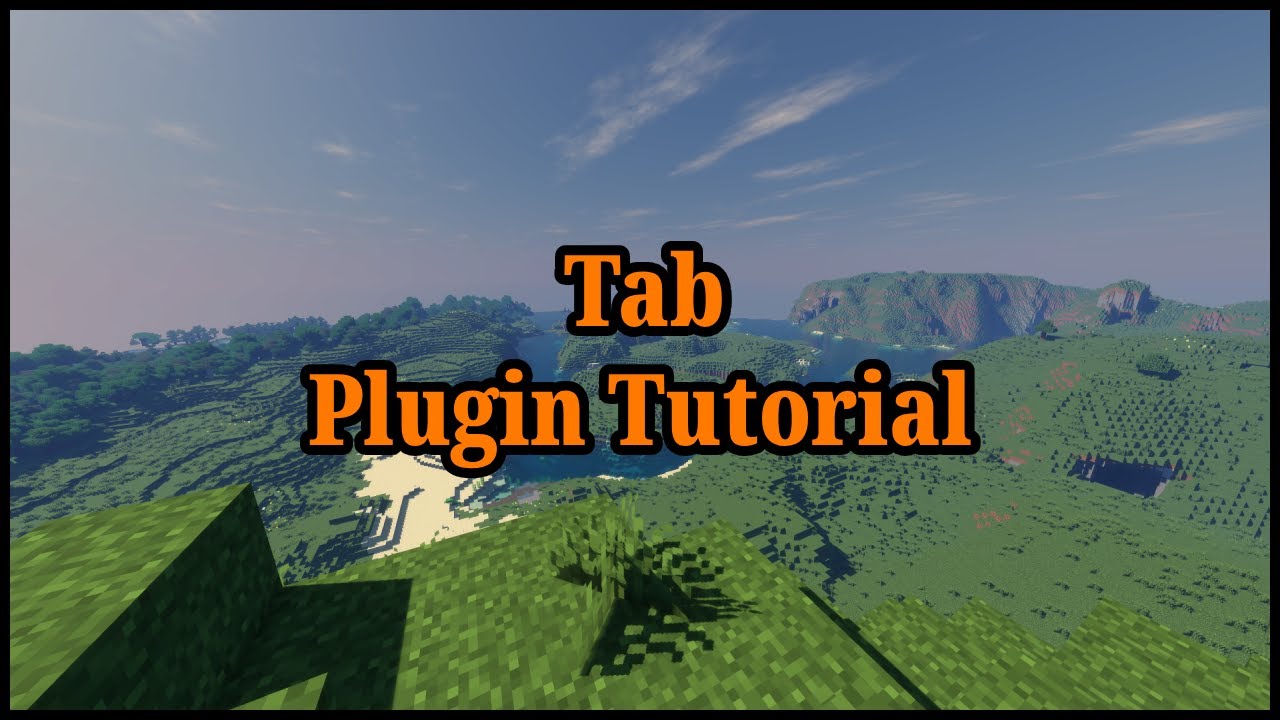 Minecraft Tab Plugin Tutorial Youtube