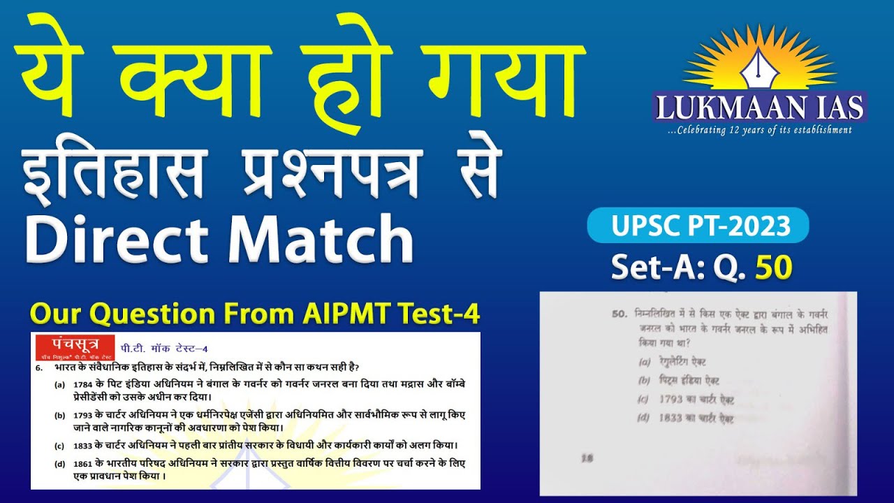 Upsc Prelims Question Paper 2023 Lukmaan Ias Upsc Paper 2023