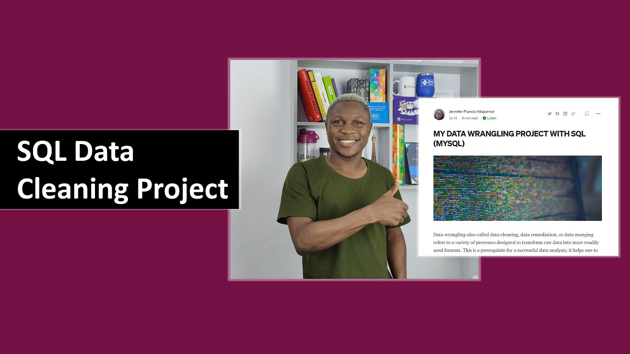 Sql Data Cleaning Project Showcase Youtube