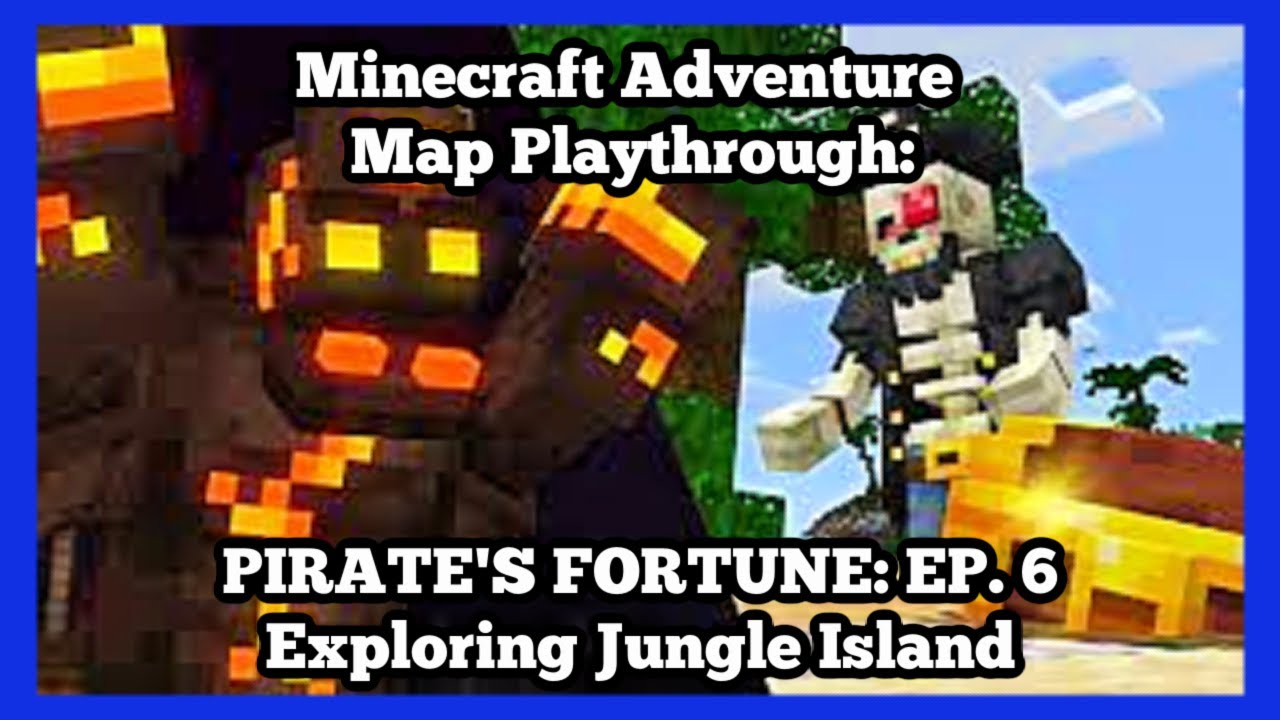Pirate S Fortune Exploring Jungle Island Ep 6 Rabbitroars Minecraft