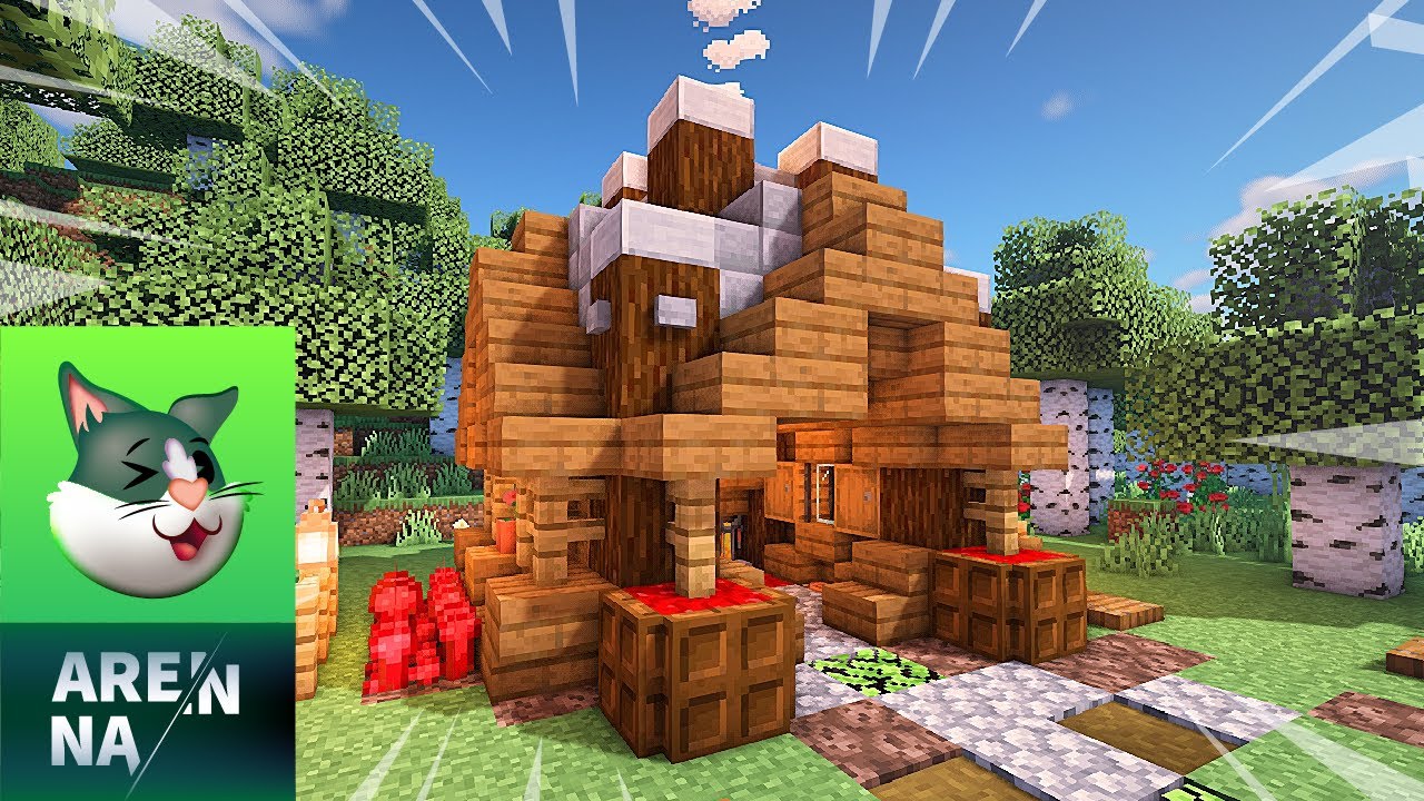 Como Construir Una Sala De Pociones En Minecraft Youtube