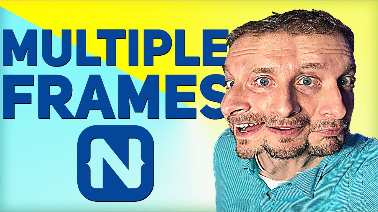 Multiple Frames In Nativescript Tutorial Youtube