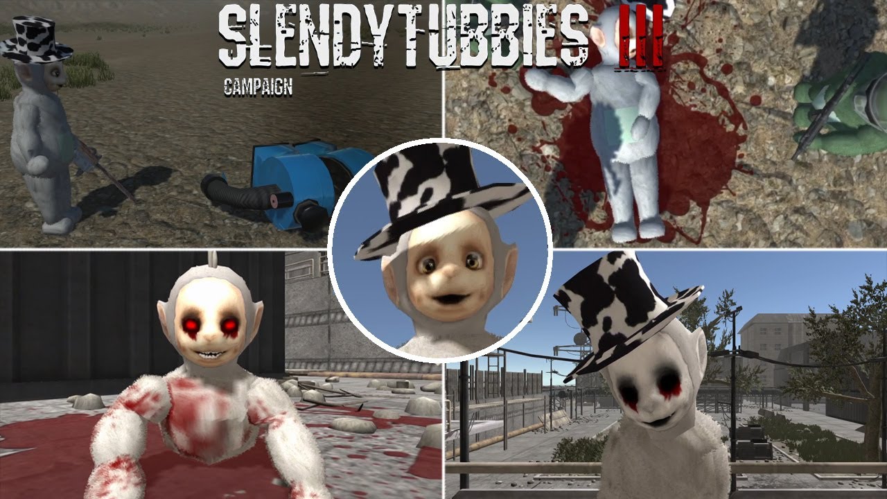 Slendytubbies 3 Campaign Mode Full Game All Endings No
