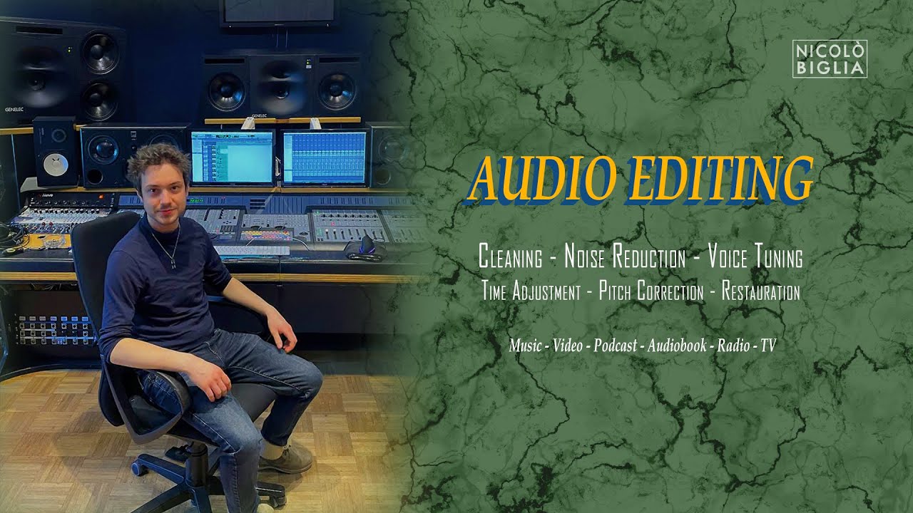 Audio Editing Youtube