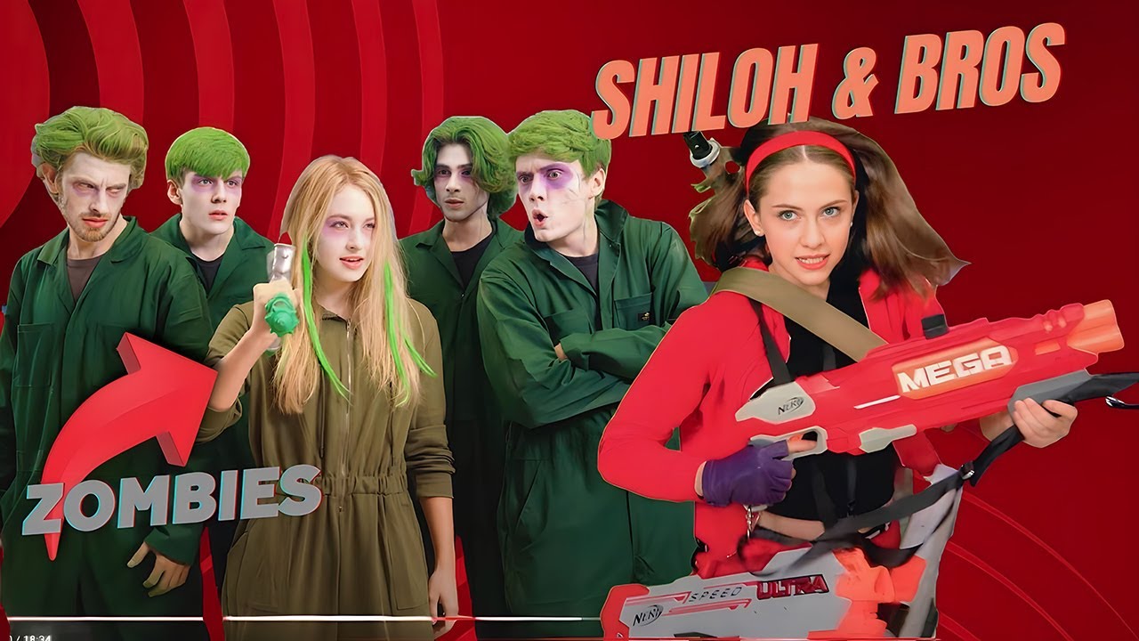 If Nerf Fights Had Zombies 2 Shilohandbros Reaction Review Youtube