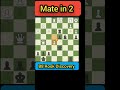 Can You Spot This Sneaky Mate In 2 Brillianttactic Knighthunt Chess ...