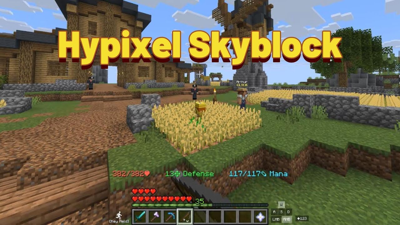 Minecraft Hypixel Skyblock Ep 1 Youtube