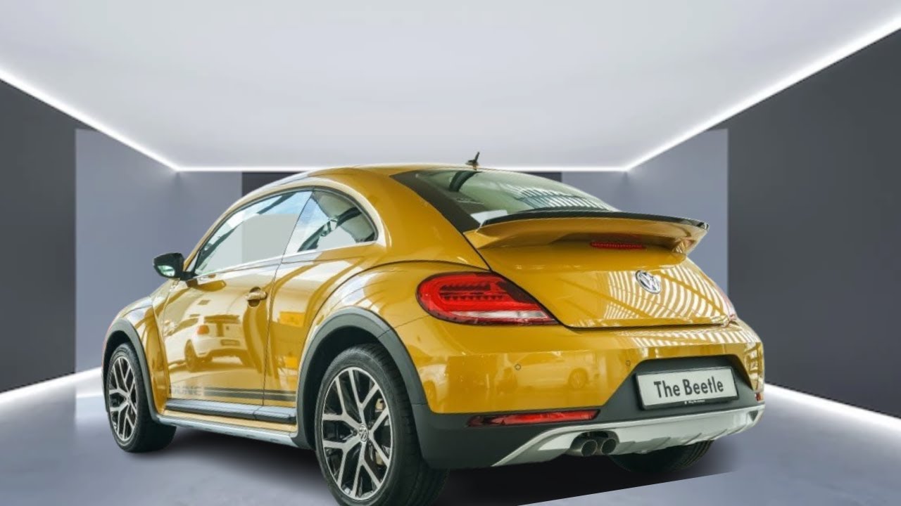 Blue Volkswagen Beetle 2024