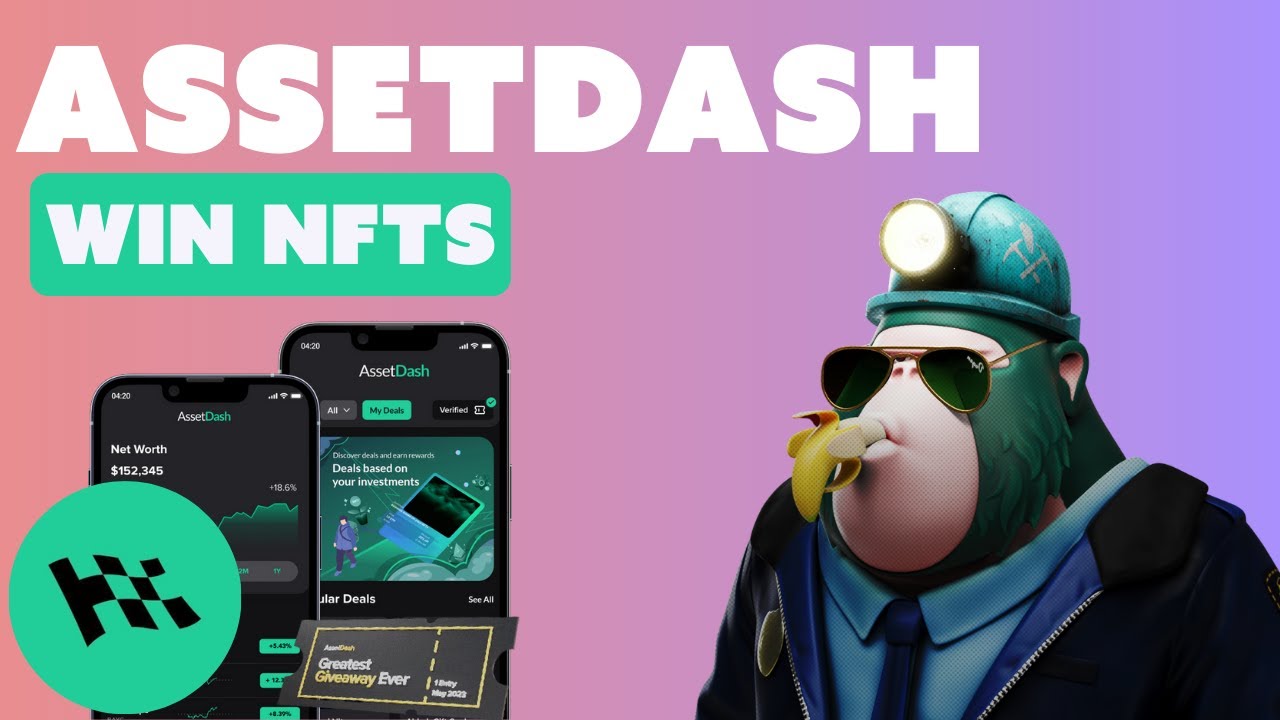 Assetdash Portfolio Tracker My Fav App To Track Win Nfts Youtube